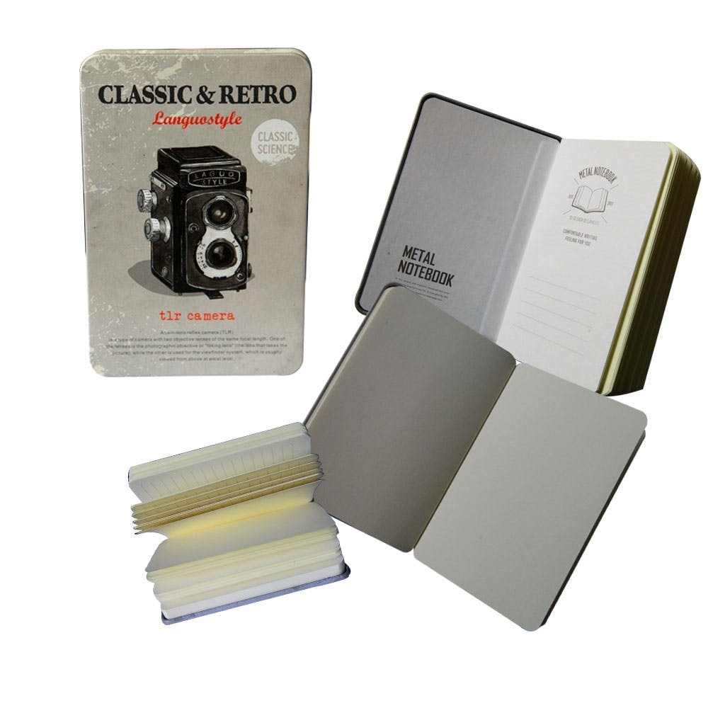 Get Vintage Metal Cover Bullet Journal at ₹ 449 | LBB Shop