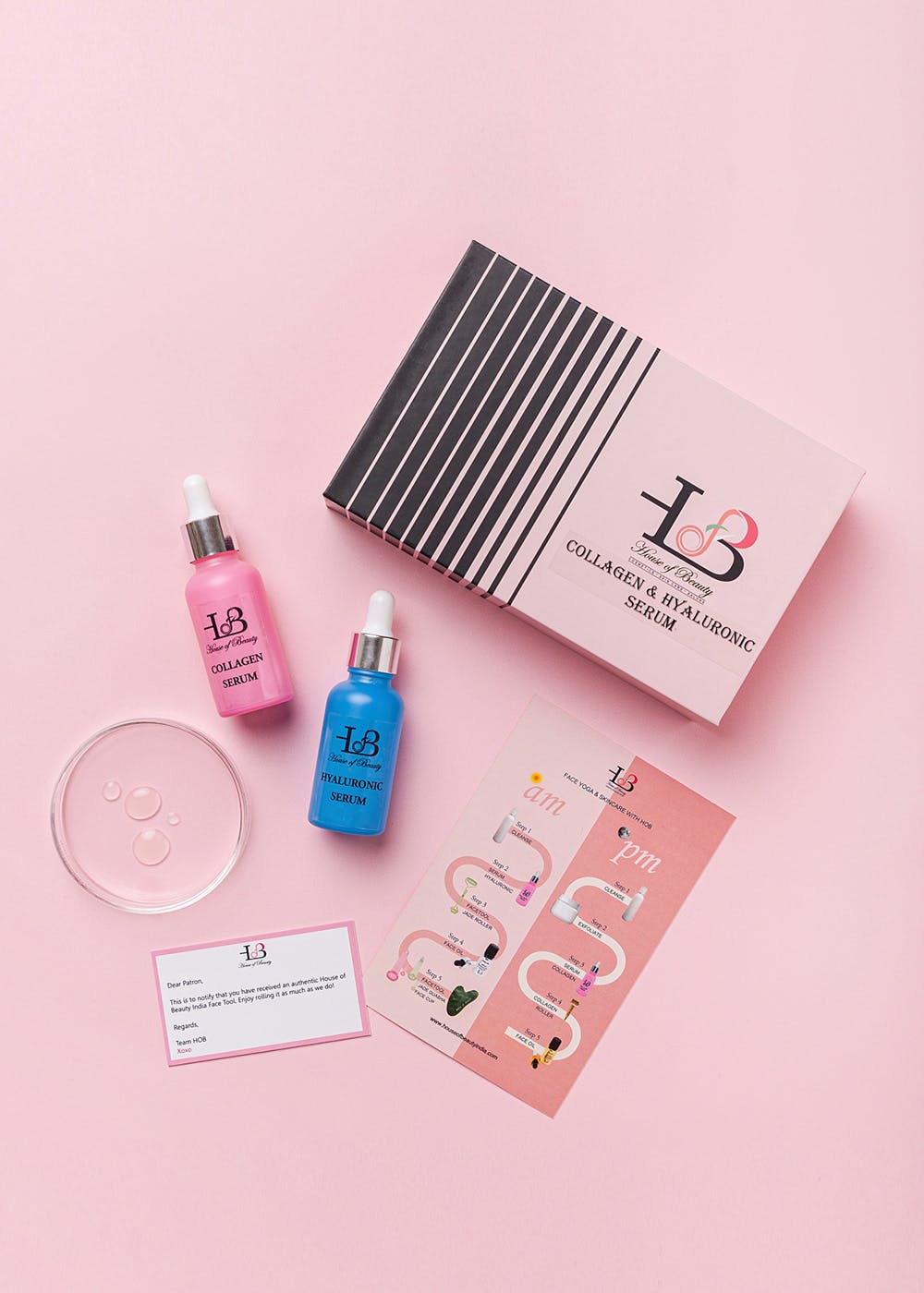 Get Am + Pm Pack (Collagen + Hyaluronic Serum) at ₹ 2069 | LBB Shop