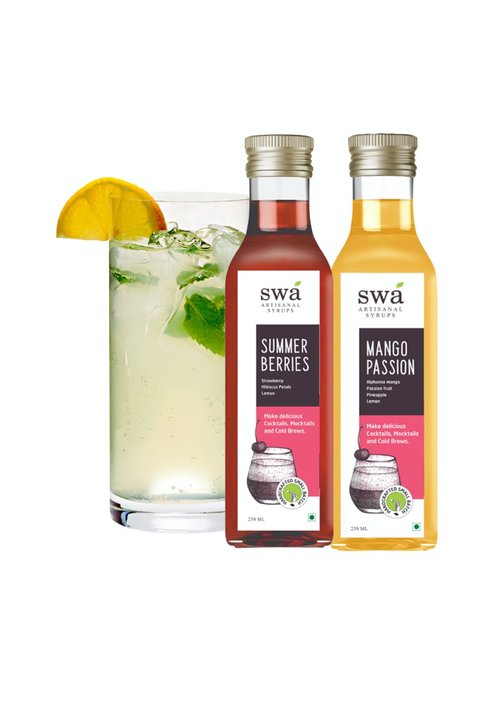 Get Fruity Lemonade Mocktail Combo - Pack of 2 - 250 ml Each at ₹ 600 ...