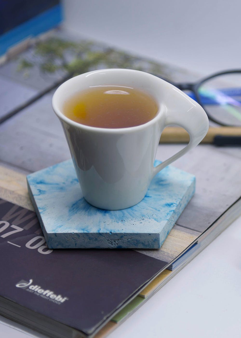 Get Urban Basic Concrete Coaster - Pentagon (Set of 3) at ₹ 699 | LBB Shop