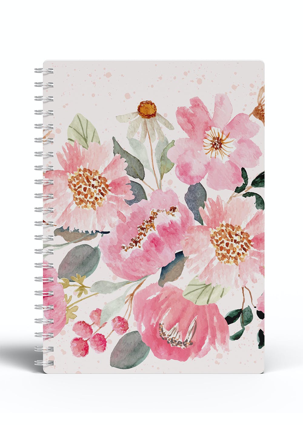 Get Watercolor Flowers Unruled Notebook at ₹ 230 | LBB Shop