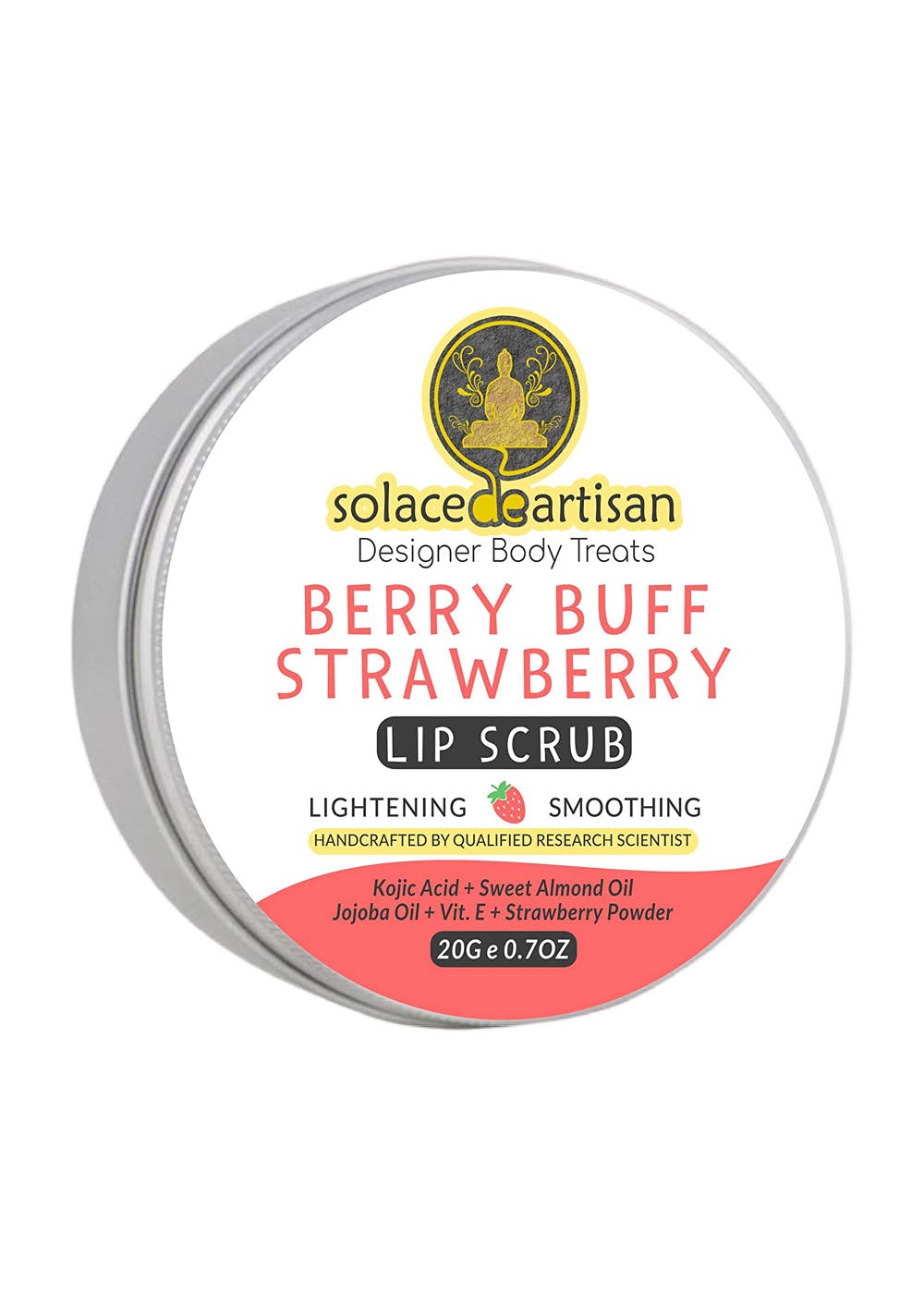 Get Berry Buff Strawberry Lightening & Smoothing Lip Scrub at ₹ 347 ...