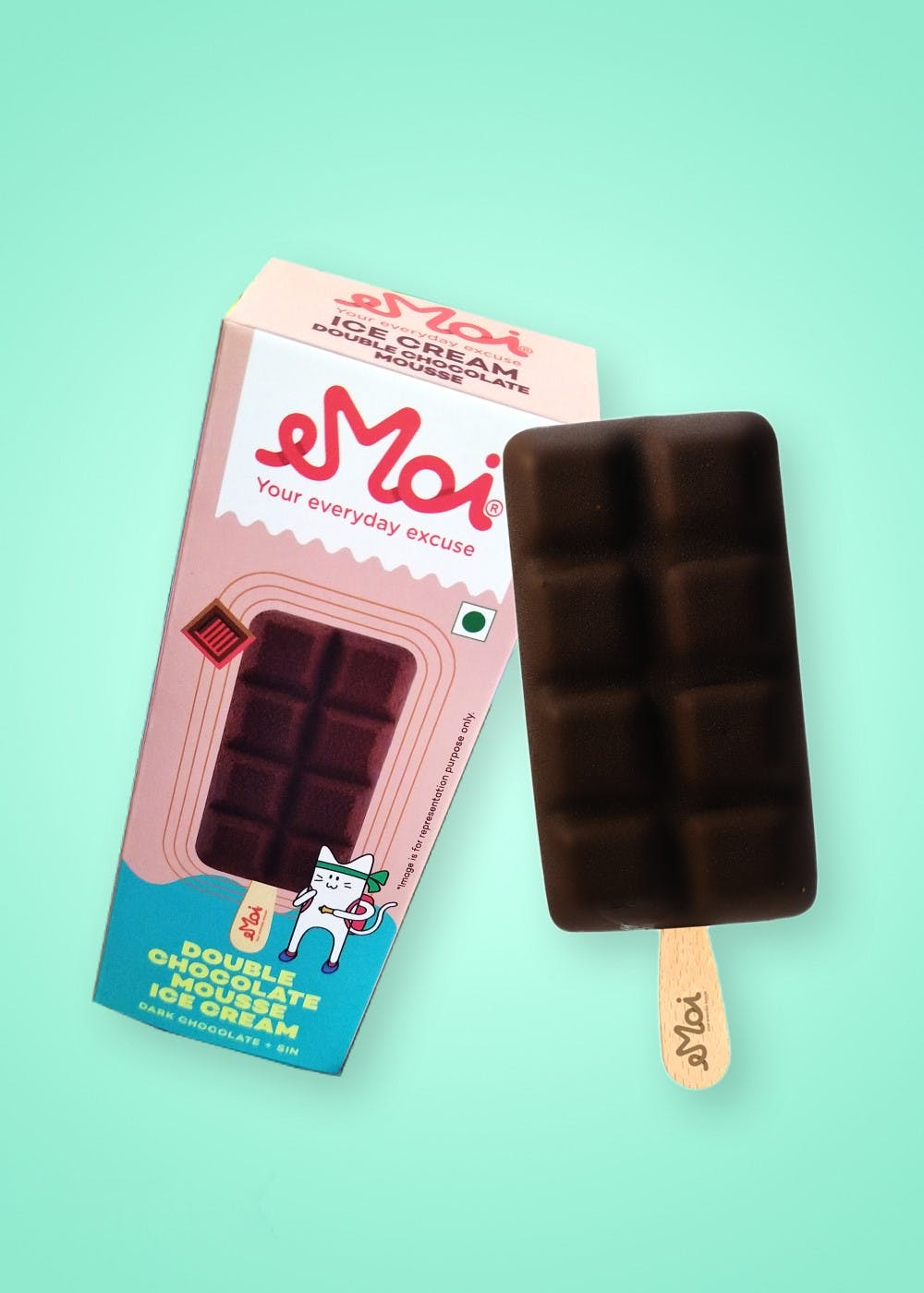 Get Double Chocolate Mousse Ice-Cream at ₹ 140 | LBB Shop