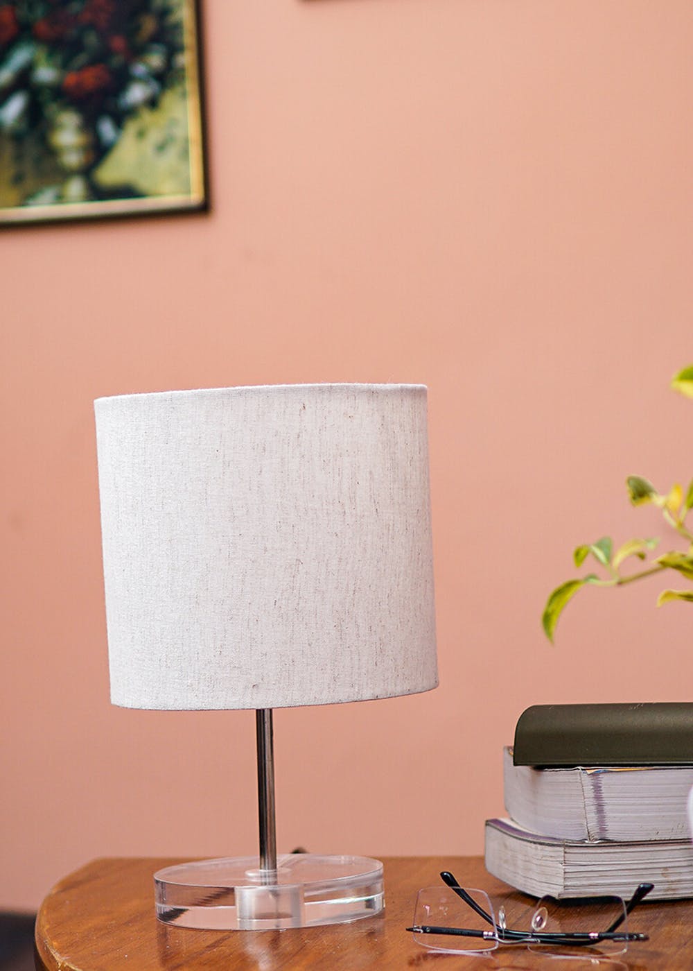 Get Celeste Table Lamp with Beige Shade at ₹ 2390 | LBB Shop