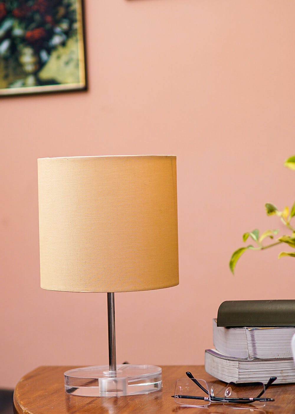 Get Celeste Table Lamp With Gold Cylindrical Shade at ₹ 2390 | LBB Shop