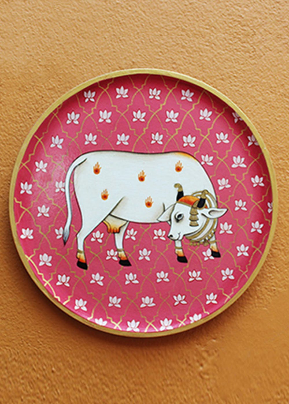 Get Pink Jaali Cow at ₹ 2100 | LBB Shop