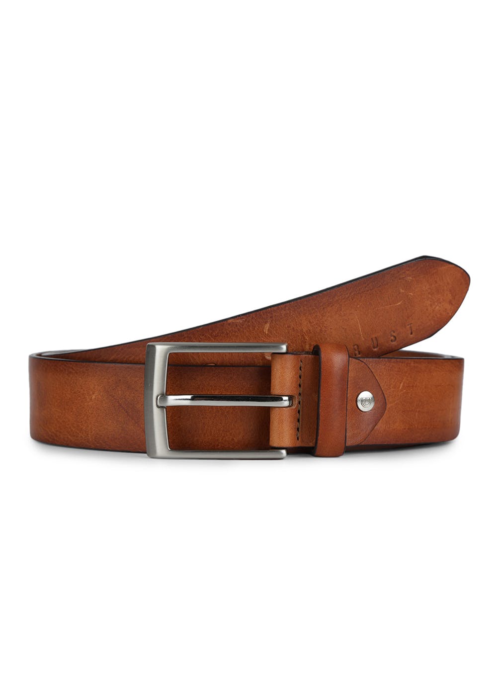 Get Solid Textured Slim Formal Buckle Belt at ₹ 1500 | LBB Shop