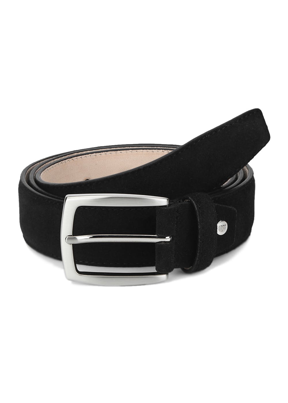 Get Solid Suede Formal Buckle Belt at ₹ 1600 | LBB Shop