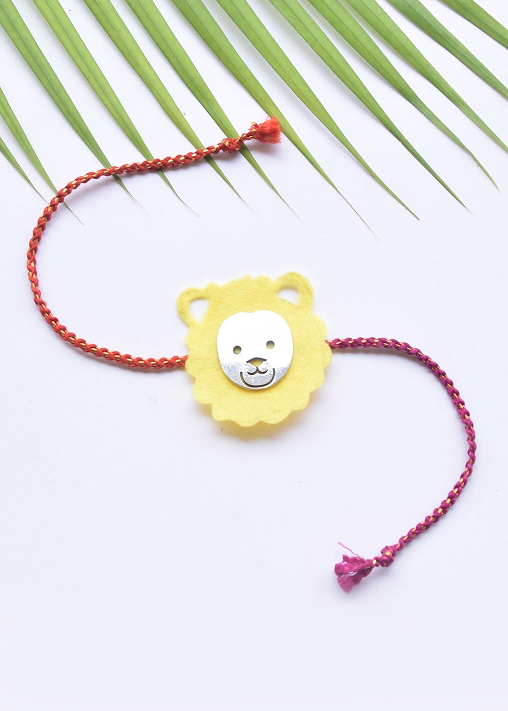 Get Steel Cut Lion Rakhi at ₹ 490 | LBB Shop