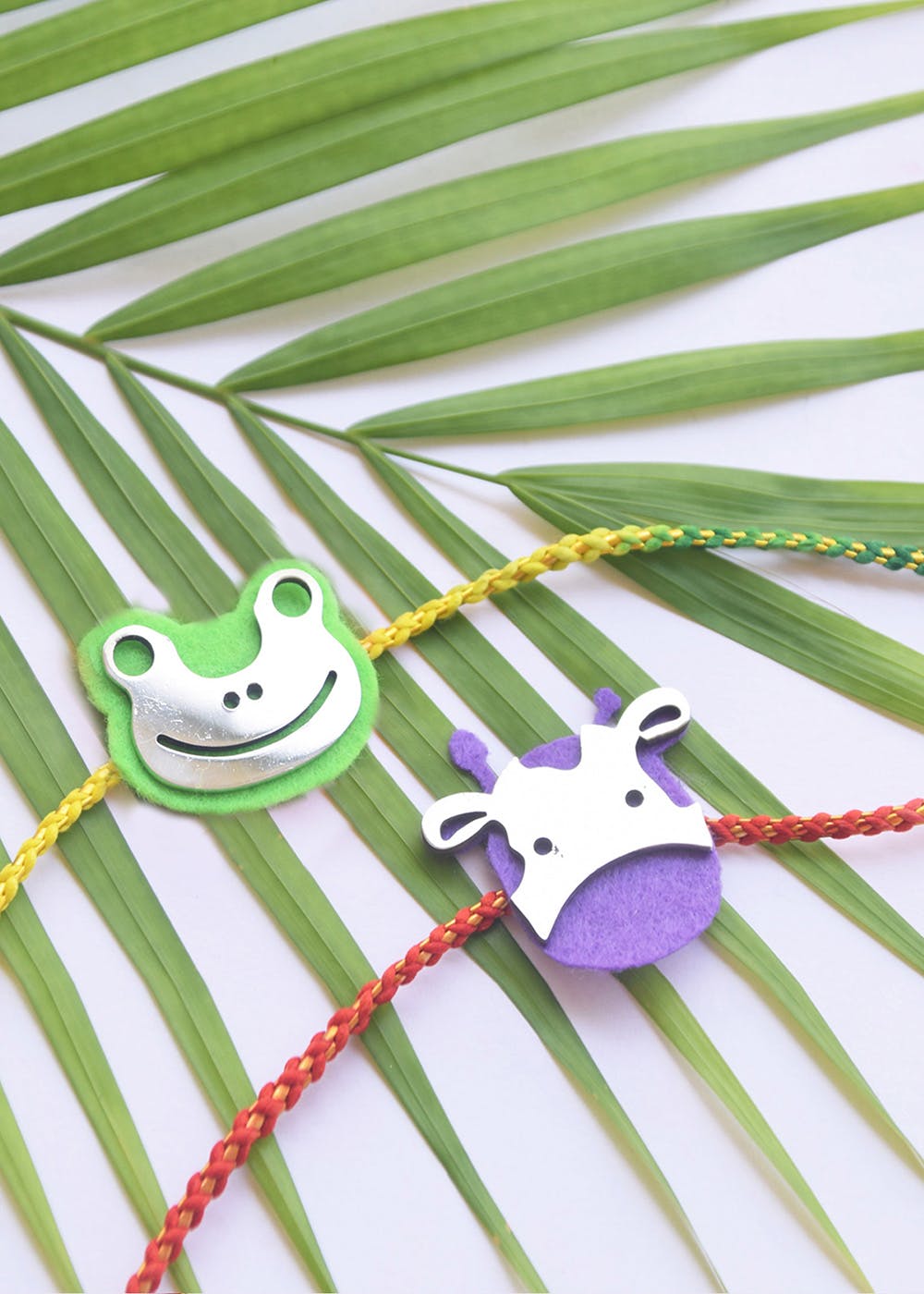 Get Steel Cut Hippo And Frog Rakhi at ₹ 790 | LBB Shop