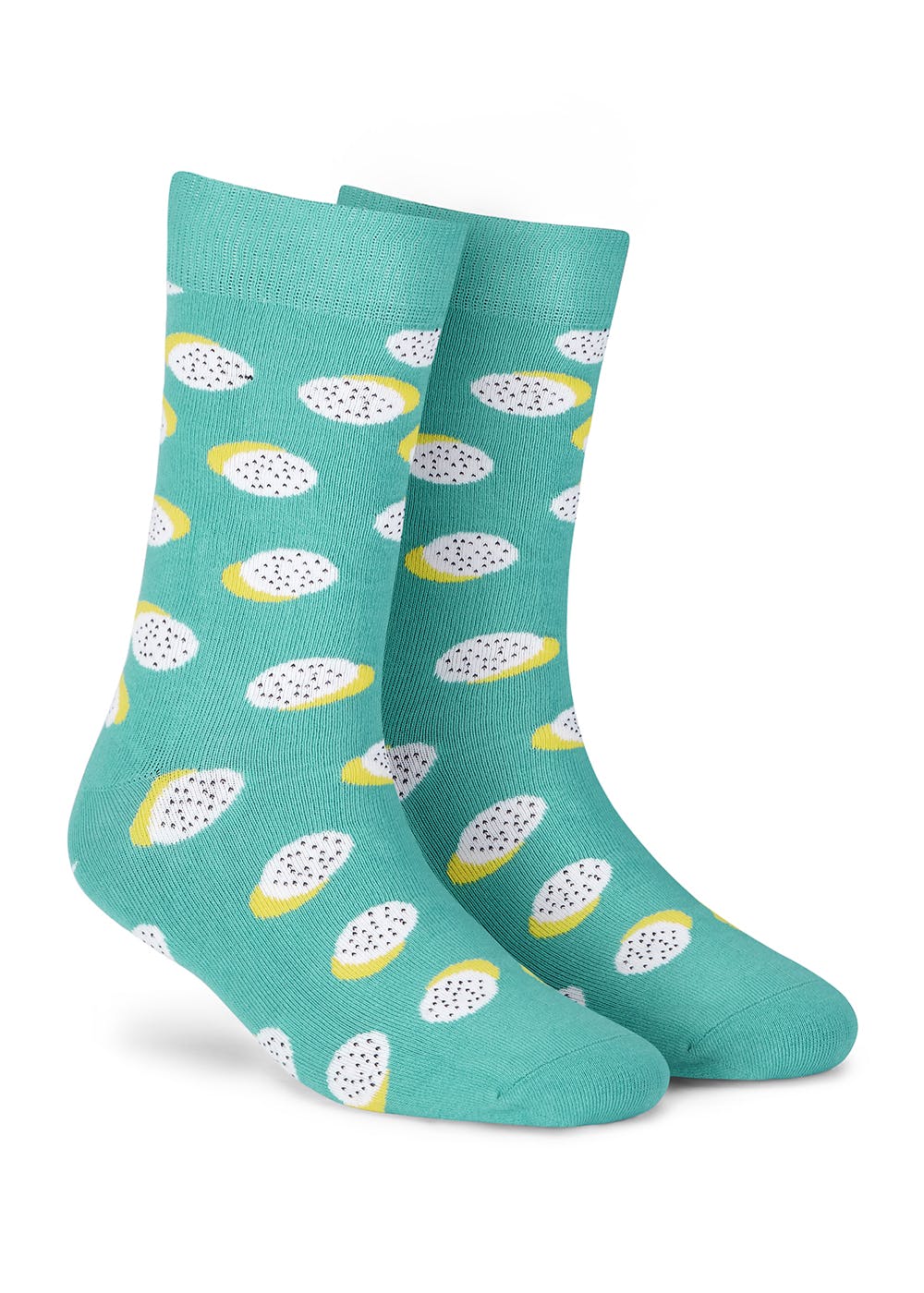 Get Polka Dot Pattern Blue Crew Socks at ₹ 269 | LBB Shop