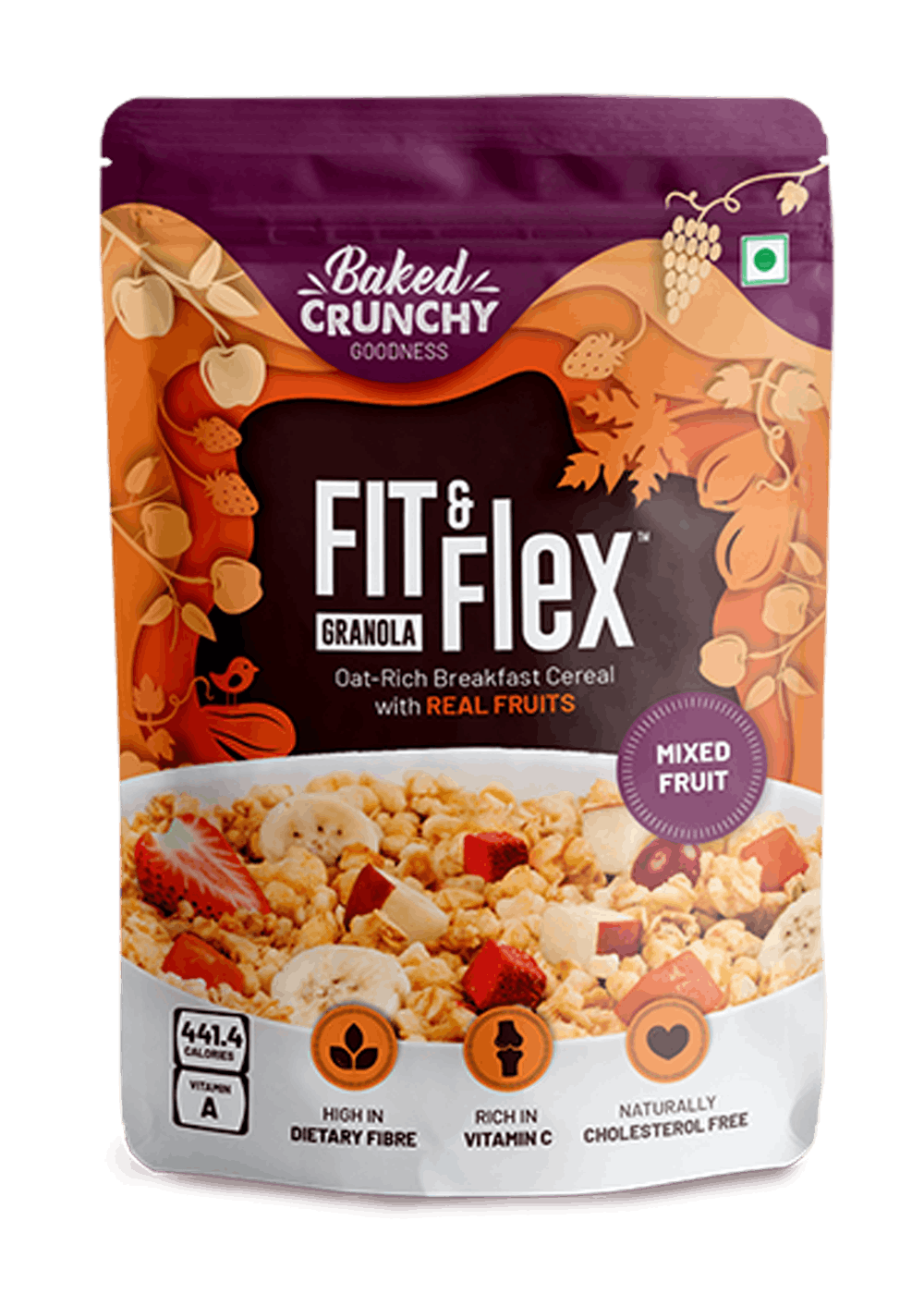 Buy Healthy, Baked Granola By Fit & Flex Online | LBB