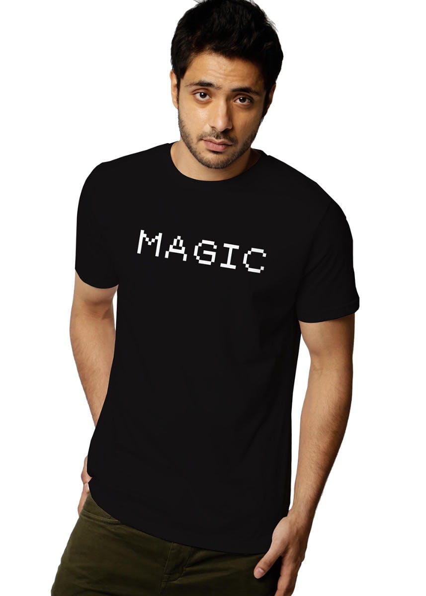 Get Magic' Print T-Shirt at ₹ 699 | LBB Shop