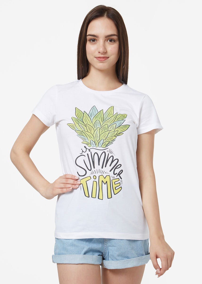 Get Summer Time' Graphic T-Shirt at ₹ 499 | LBB Shop