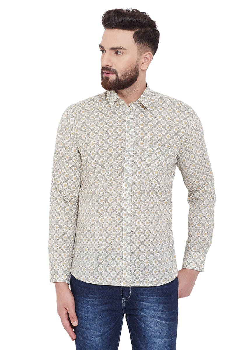 Get Floral Printed Long Sleeves Shirt at ₹ 999 | LBB Shop