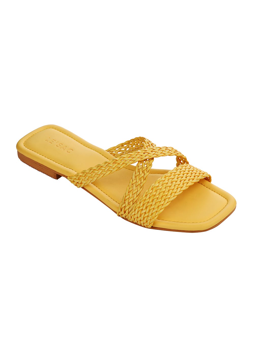 Get Braided Woven Strappy Slides at ₹ 1049 | LBB Shop