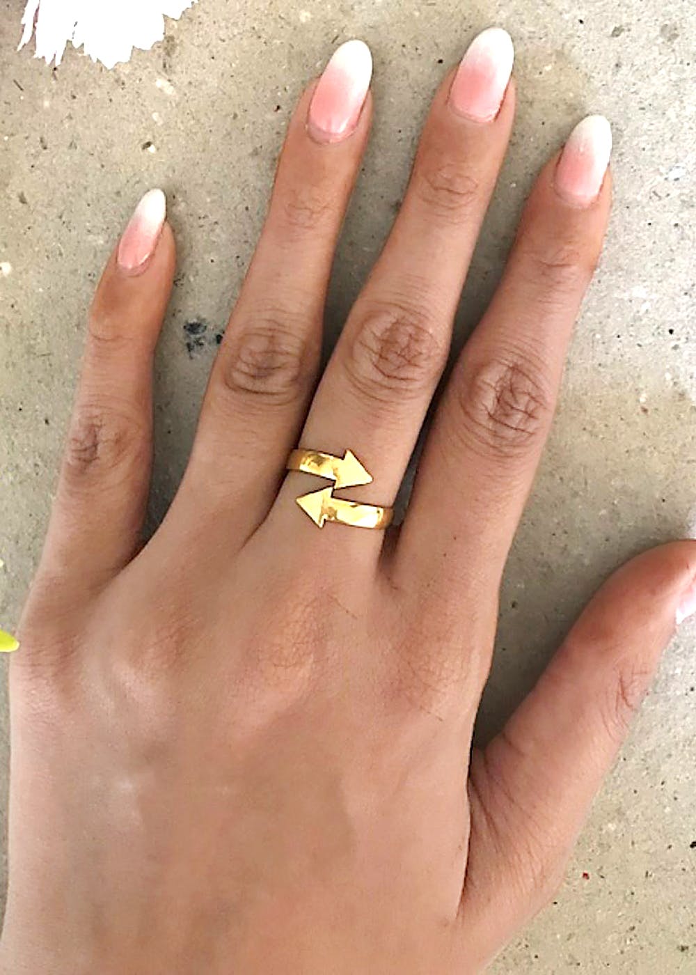 Get Two Directional Arrow Adjustable Ring at ₹ 600 | LBB Shop