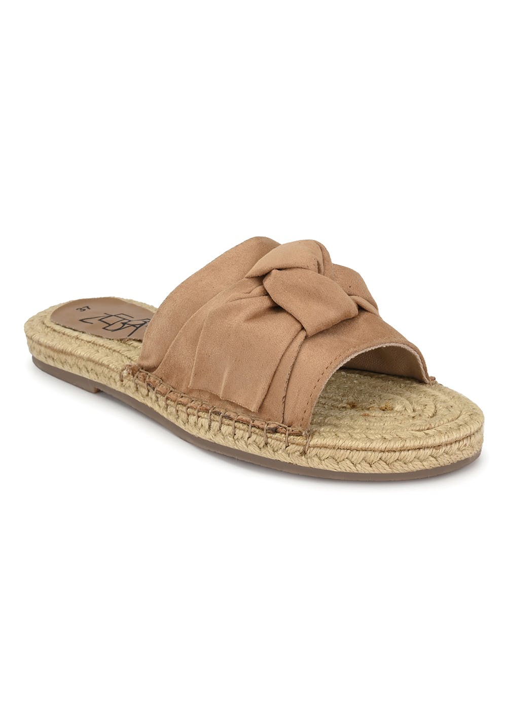 Get Knot Detail Jute Slides at ₹ 1049 | LBB Shop