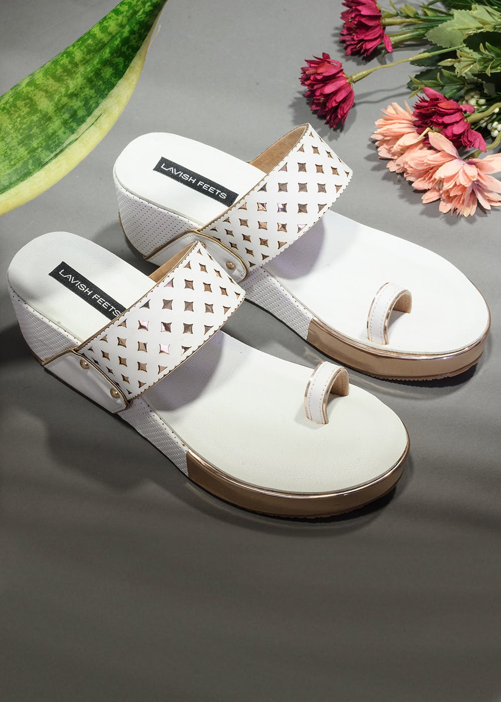 Get One Toe Textured Strap Platforms at ₹ 699 | LBB Shop