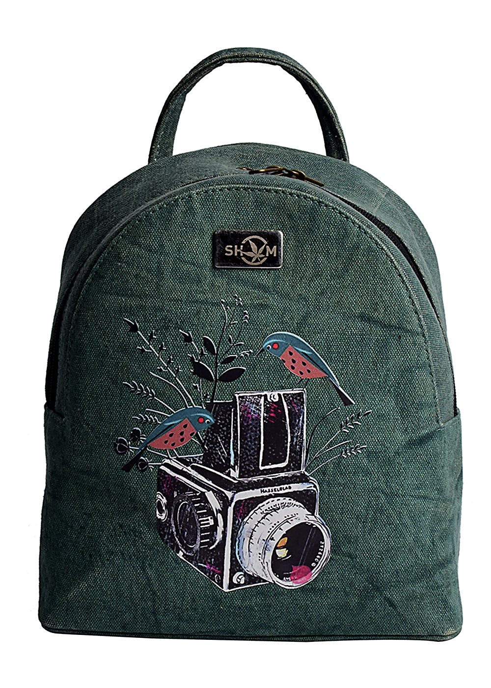 Get Birds & Camera Graphic Backpack at ₹ 1999 | LBB Shop