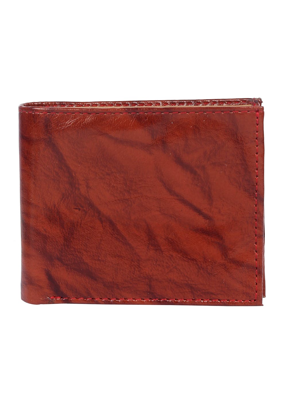 Get Textured Tan Leather Wallet at ₹ 499 | LBB Shop