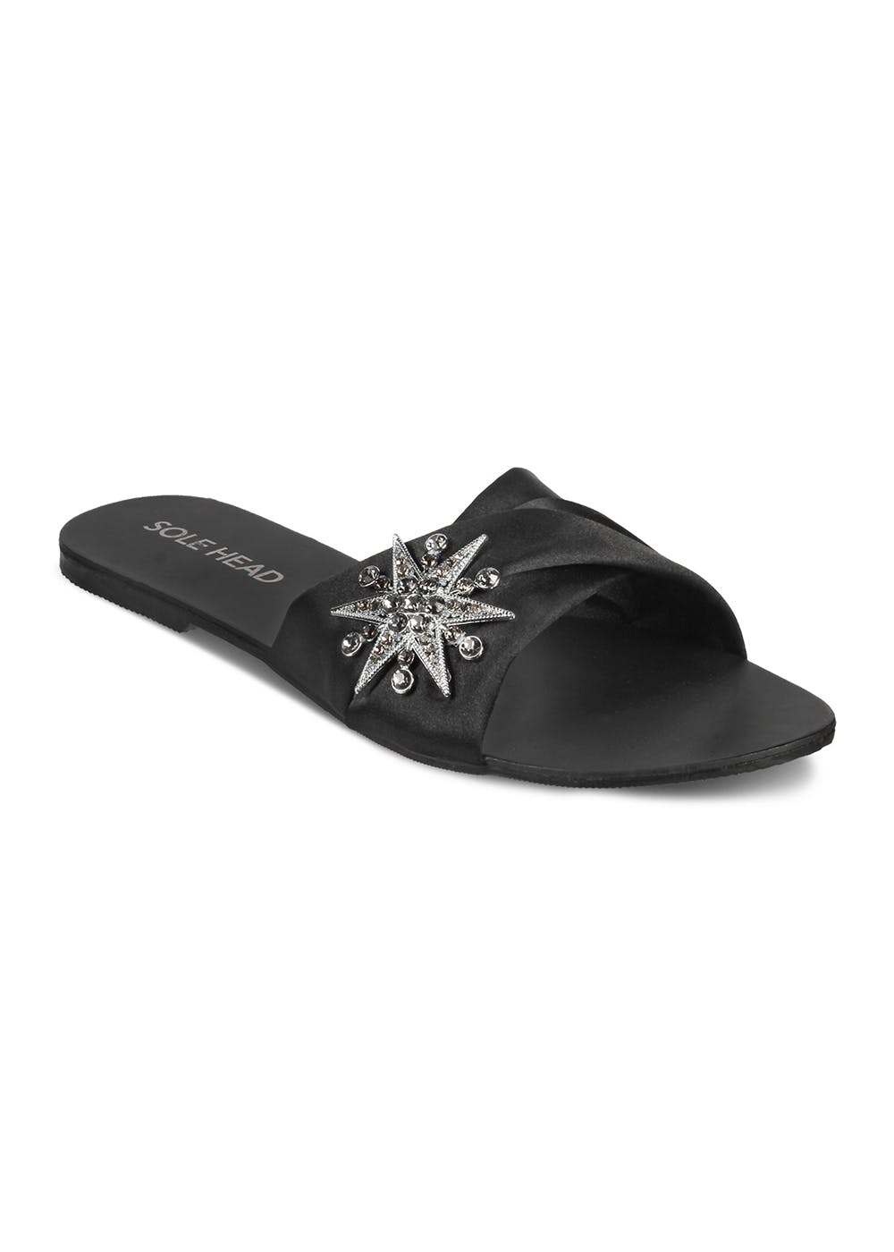Get Rhinestone Star Detail Slides at ₹ 1259 | LBB Shop