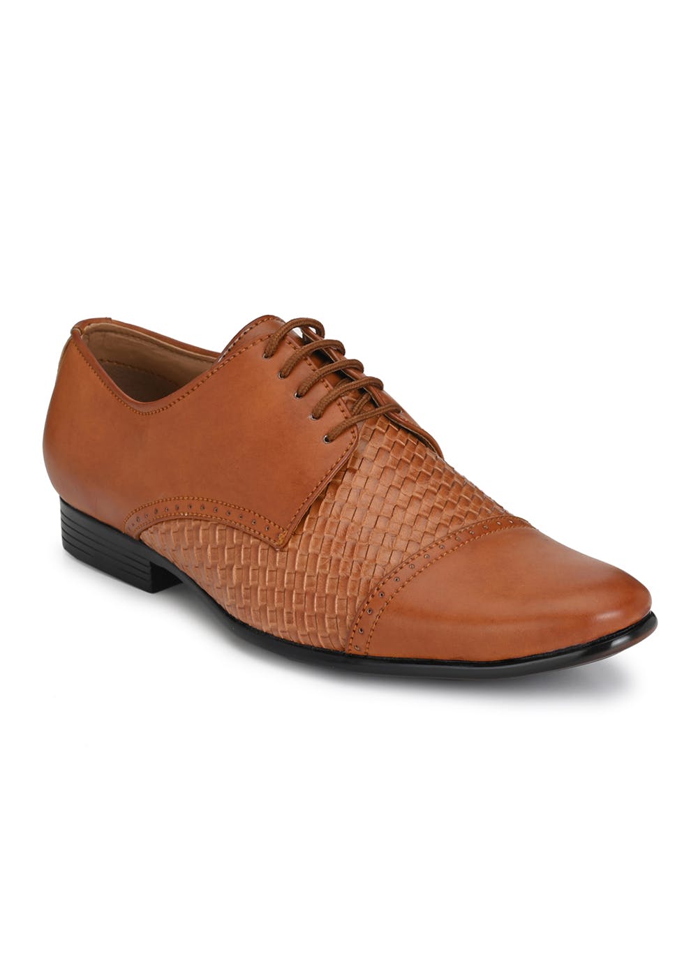 Get Textured Oxford Formal Shoes at ₹ 859 | LBB Shop