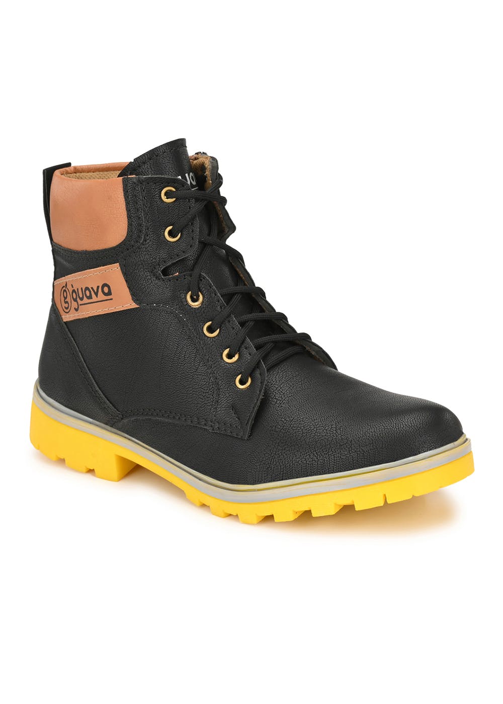 Get High Ankle Yellow Sole Boots at ₹ 819 | LBB Shop