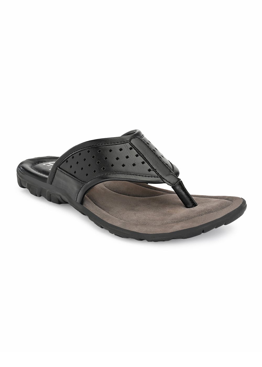 Get Perforated Design One Toe Padded Slippers at ₹ 649 | LBB Shop