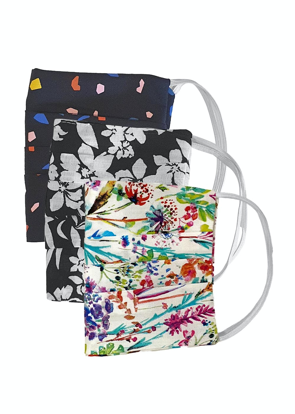 Get Cotton Printed Mask- Set of 3 at ₹ 290 | LBB Shop