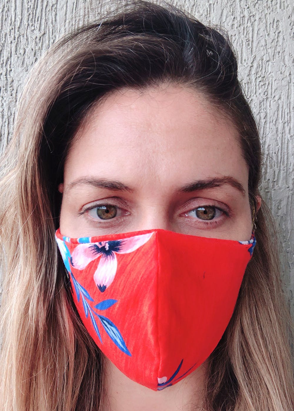 Get Orange Floral Printed Face Mask at ₹ 249 | LBB Shop