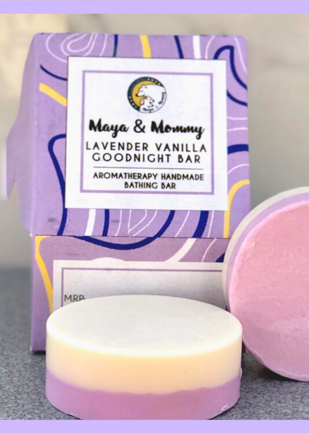 Get Lavender Vanilla Goodnight Aromatherapy Bathing Bar at ₹ 150 | LBB Shop