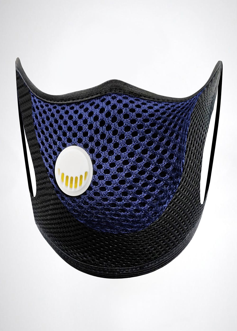 Get Navy And Black Reusable Anti Pollution Outdoor Face Mask at ₹ 299 ...