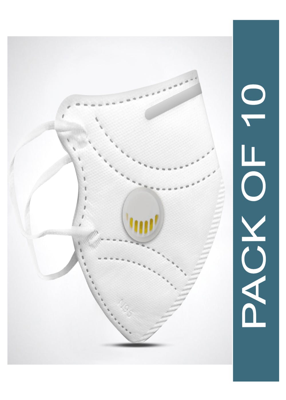Get White N95 Reusable Anti-Pollution Face Mask With Air Respirator ...