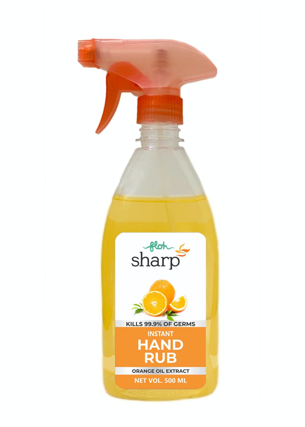 Get Orange Oil Extract Instant Hand Rub (500ml) at ₹ 250 | LBB Shop