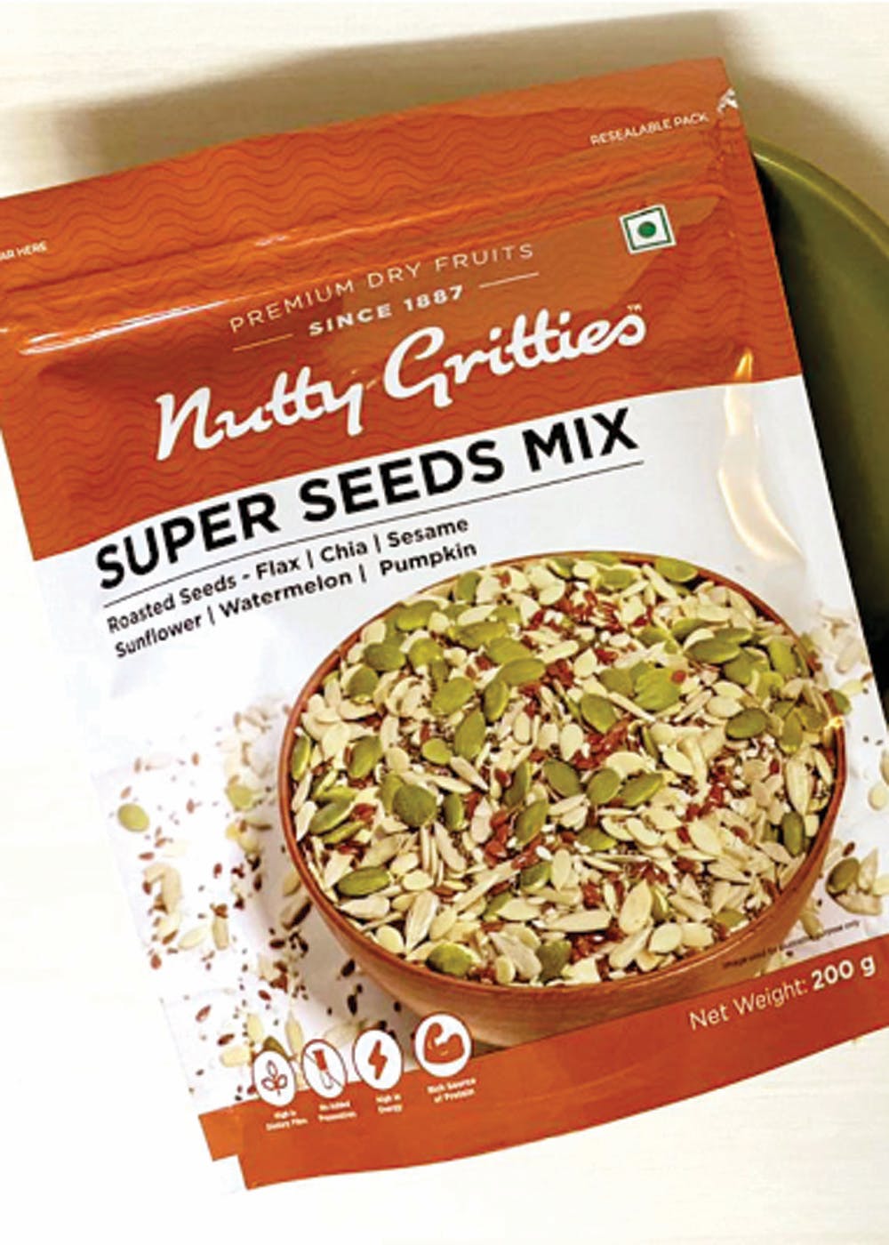 Get Super Seeds Mix - 200g at ₹ 255 | LBB Shop