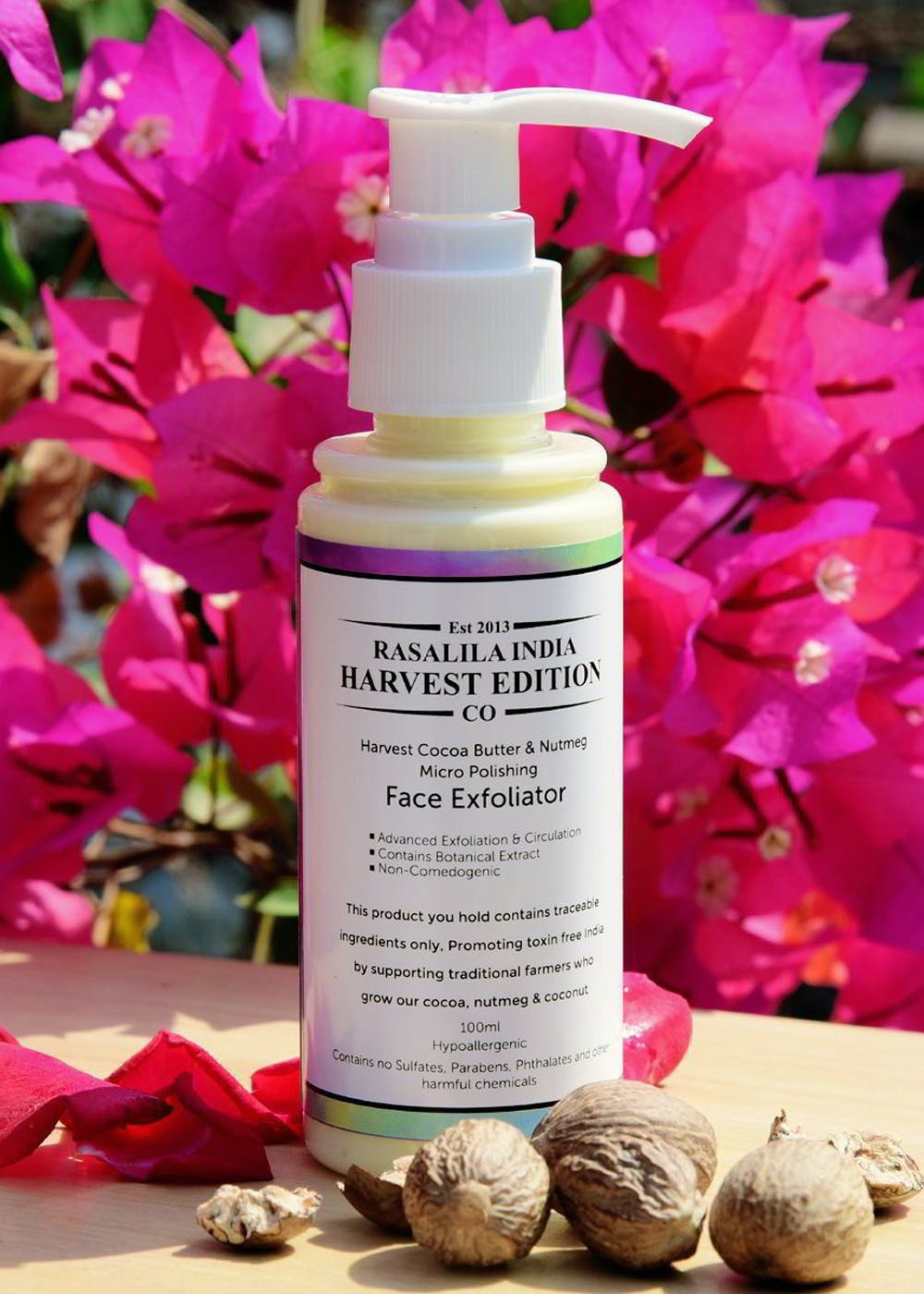 Get Harvest Cocoa Butter & Nutmeg Face Scrub - 100ml at ₹ 400 | LBB Shop