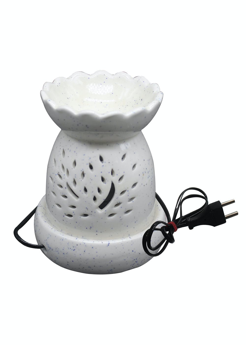 Get Glossy Finish Lotus shape Electric Aroma Oil Ceramic Diffuser ...