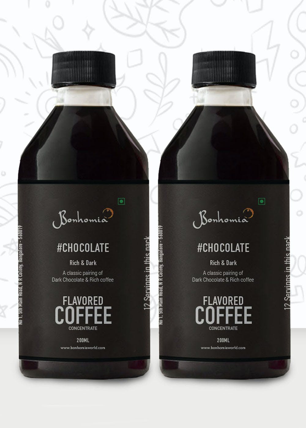 Get Chocolate Flavoured Coffee Decoction - Pack of 2 Bottles (200ml ...