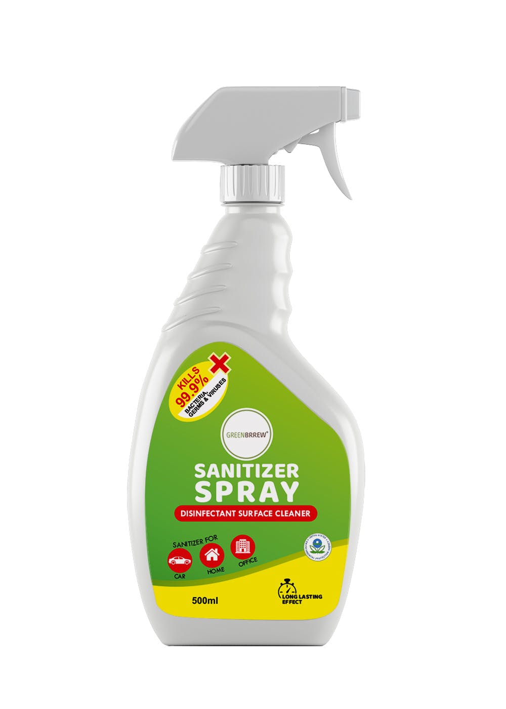 Get Sanitizer Spray, Disinfectant Surface Cleaner (500ml) at ₹ 250 ...