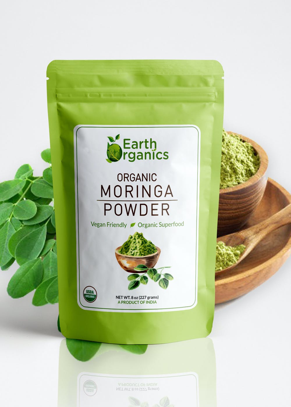 Get Organic Moringa Powder - 227g at ₹ 349 | LBB Shop