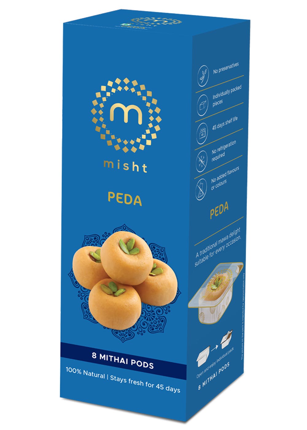 Get Preservative Free Traditional Peda ( Pack of 2) - 430g at ₹ 378 ...