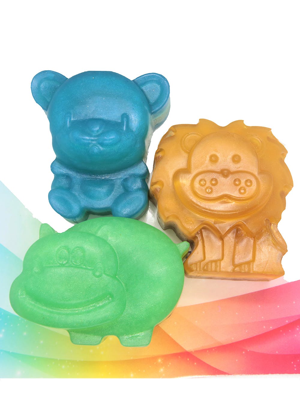 Get Animal Shaped Glycerin Soaps - Set of 3 at ₹ 320 | LBB Shop