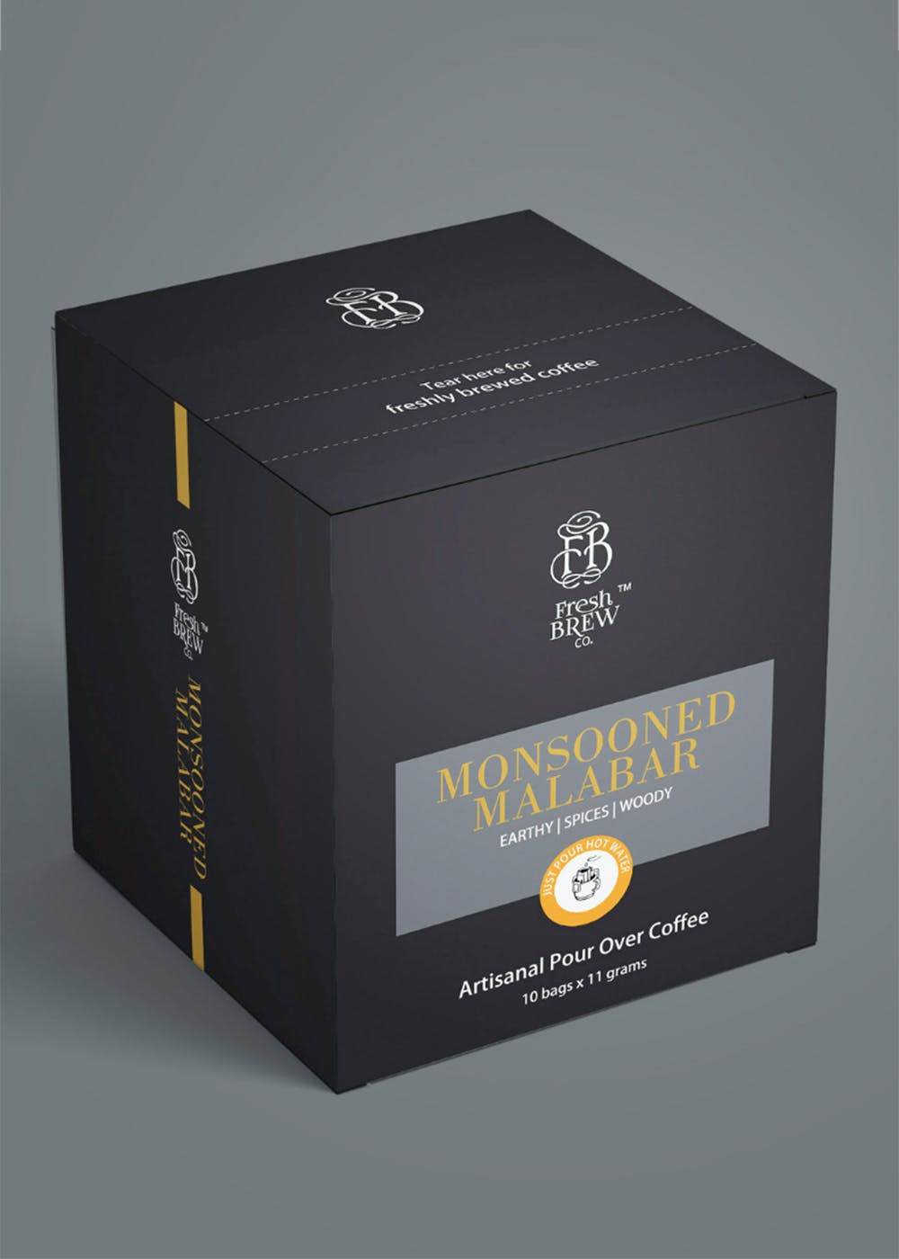 Get MONSOONED MALABAR | MEDIUM ROAST Coffee Bags at ₹ 400 | LBB Shop