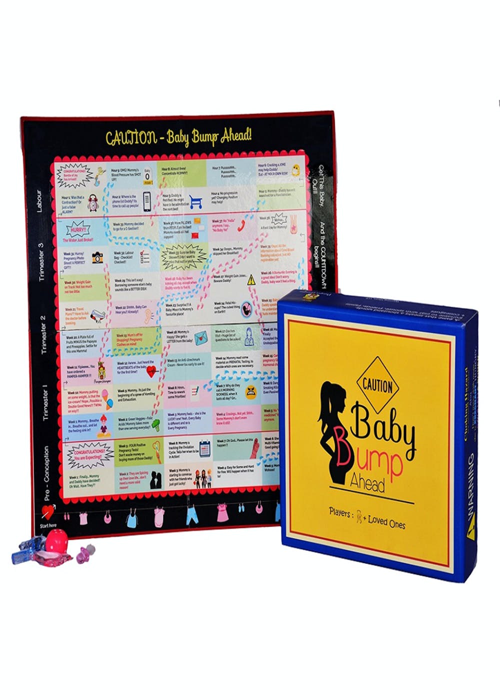 Get Baby Bump Ahead (Pregnancy Board Game) at ₹ 599 | LBB Shop