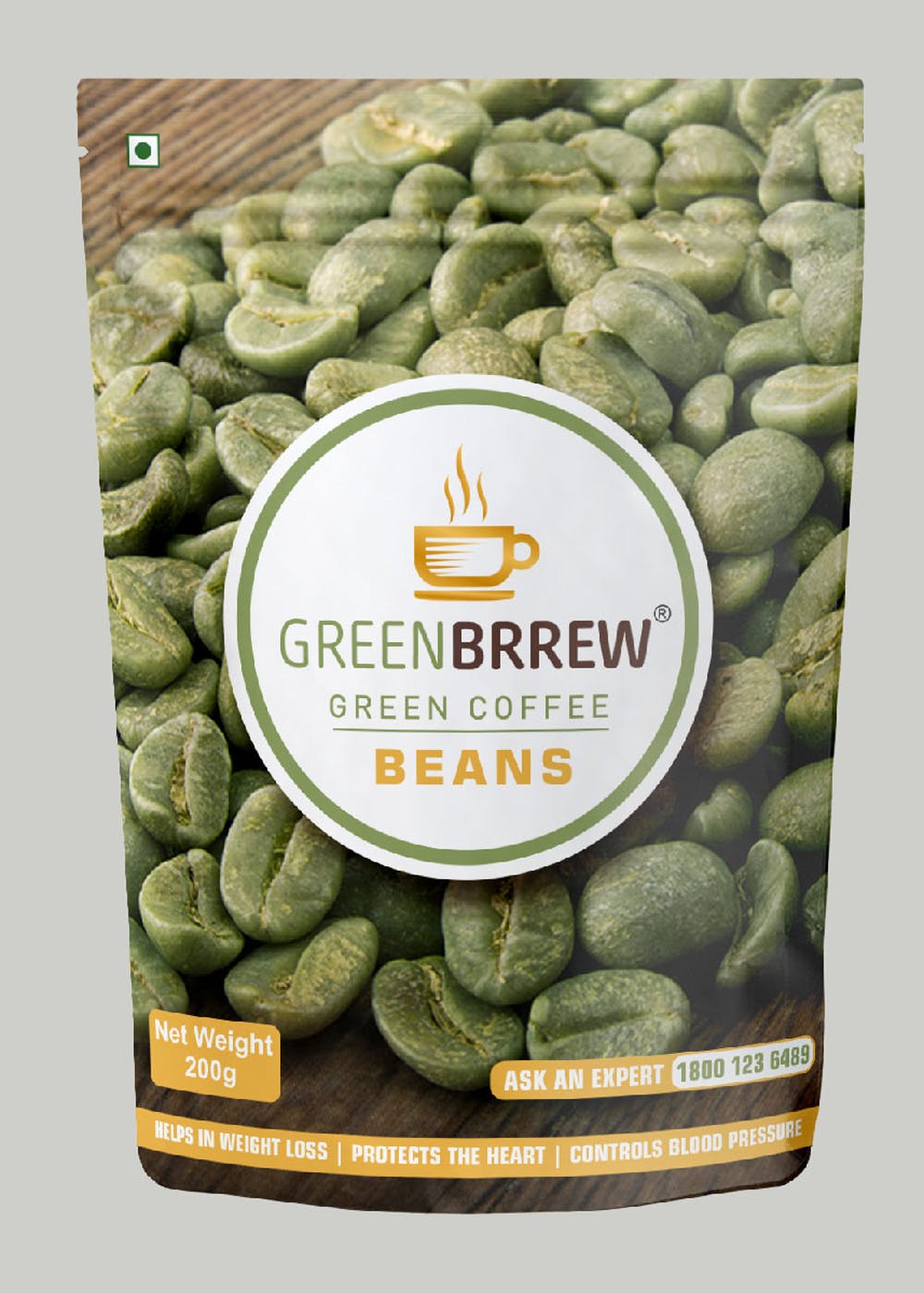 Get Arabica ('PL-AAA') Organic Green Coffee Beans - 200g at ₹ 389 | LBB ...