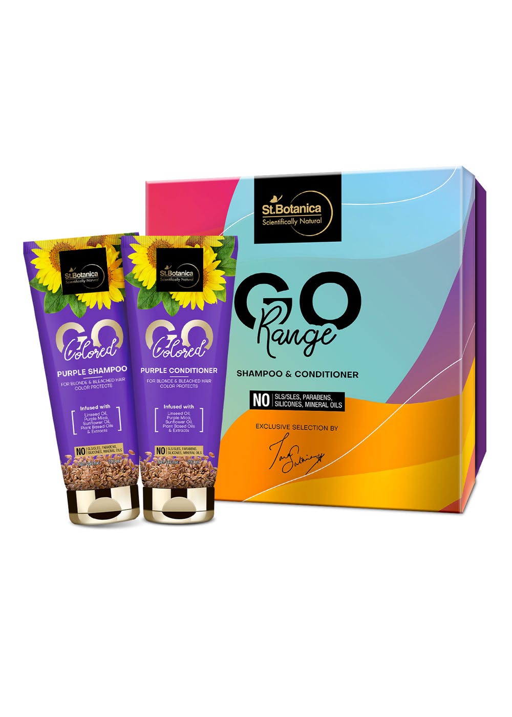 Get Go Colored Purple Shampoo + Conditioner - 200ml Each at ₹ 718 | LBB ...