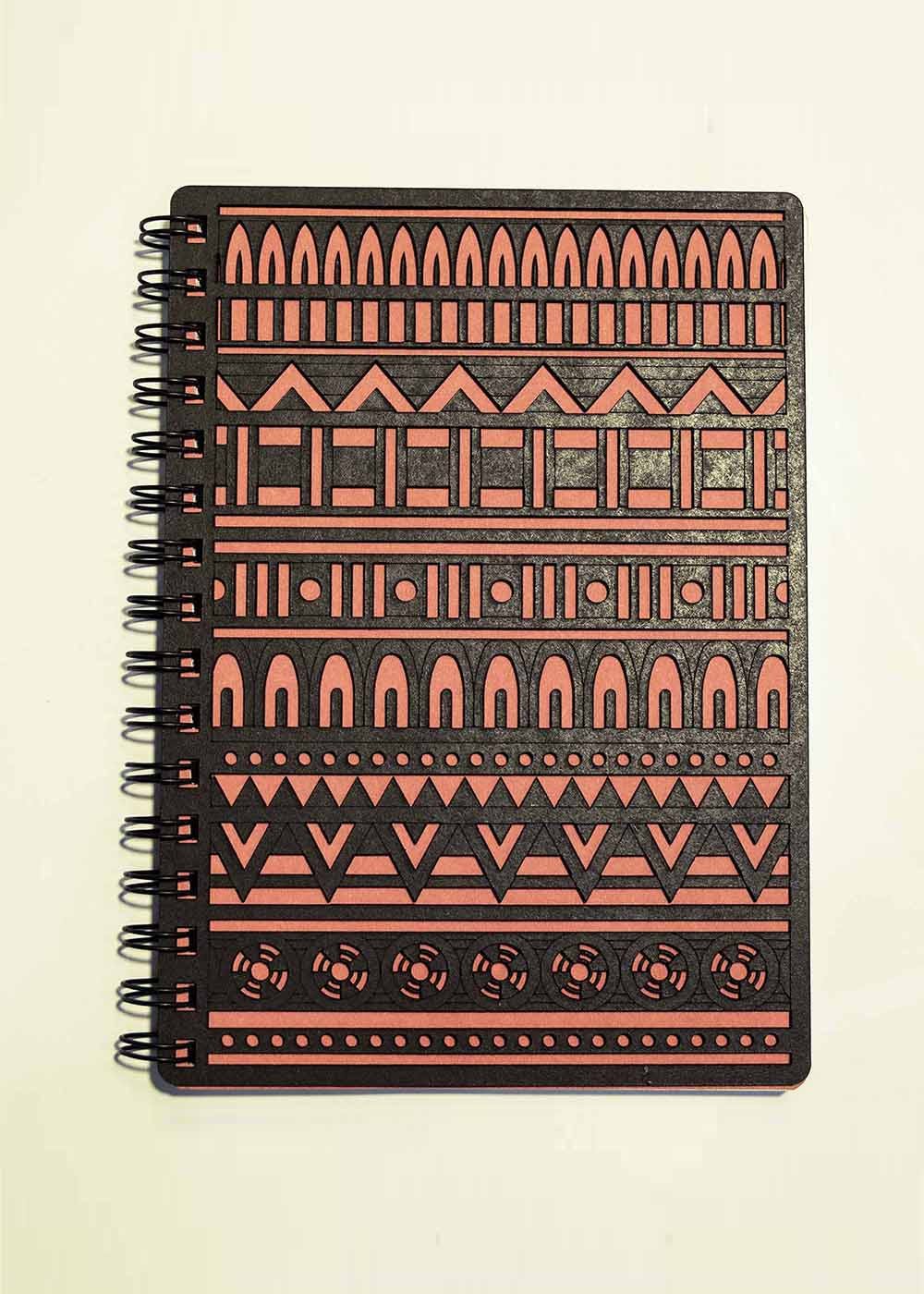 Get Multi Geometric Cut OuT Detail MDF Notebook A5 at ₹ 675 | LBB Shop