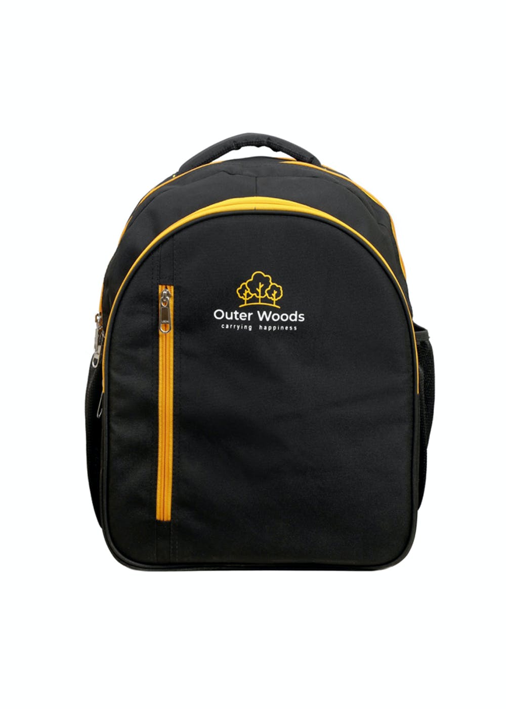 Get Contrast Zips Detail Black Laptop Backpack at ₹ 1499 | LBB Shop