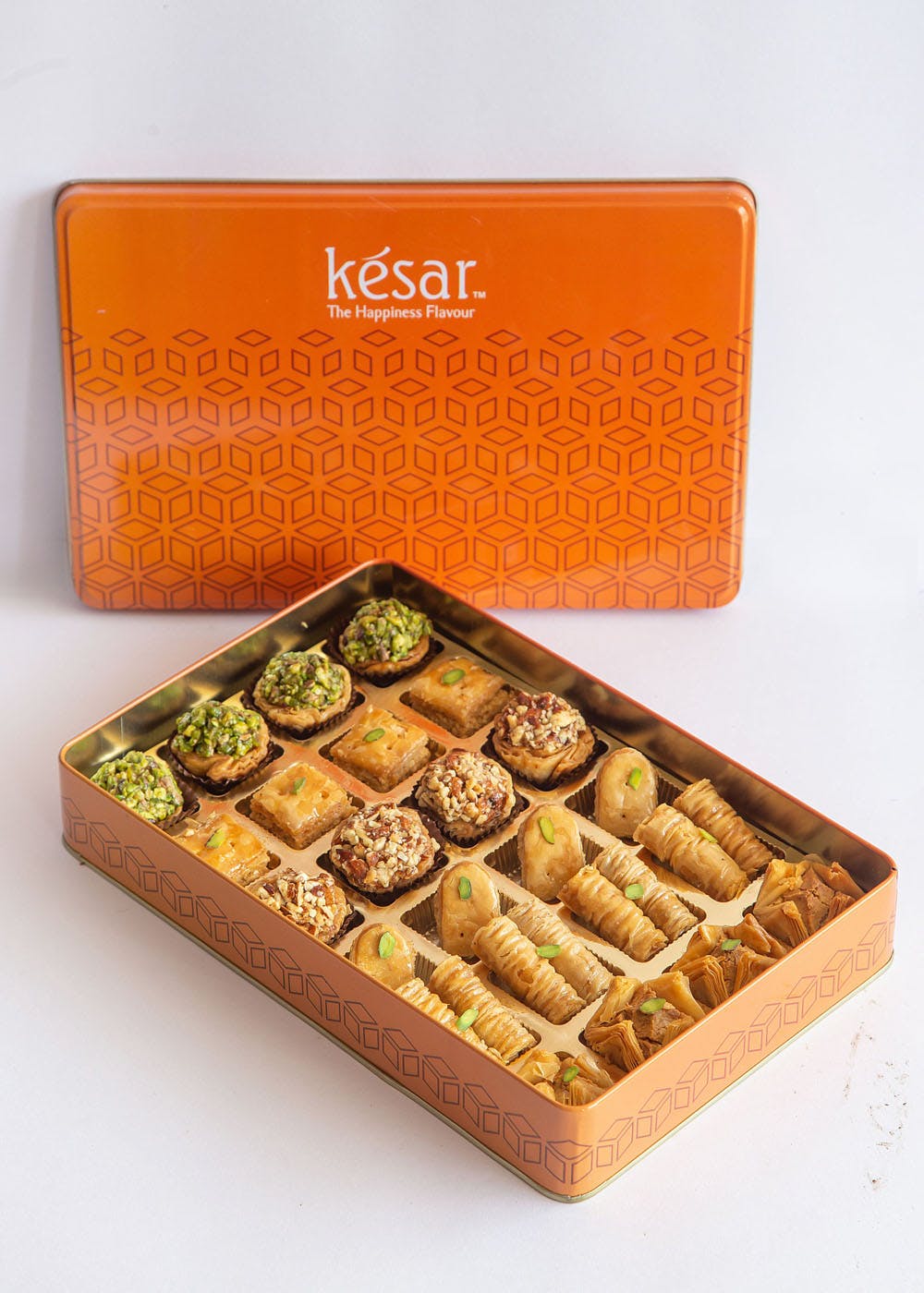 Get Rakhi Special Sweet Hamper - 24 Pieces Baklava Box (600gm) at ...
